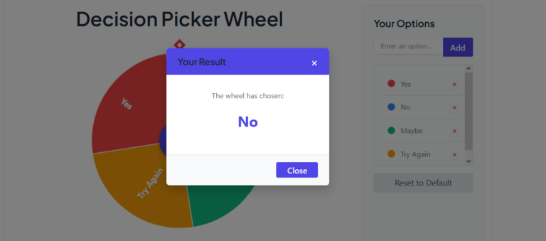 Yes or No Wheel - ‎Spin The Wheel App | Simple Picker Wheel